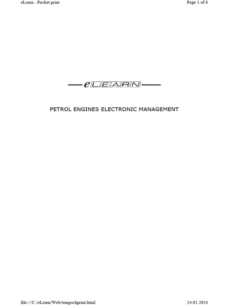 Engine Control System Pdf