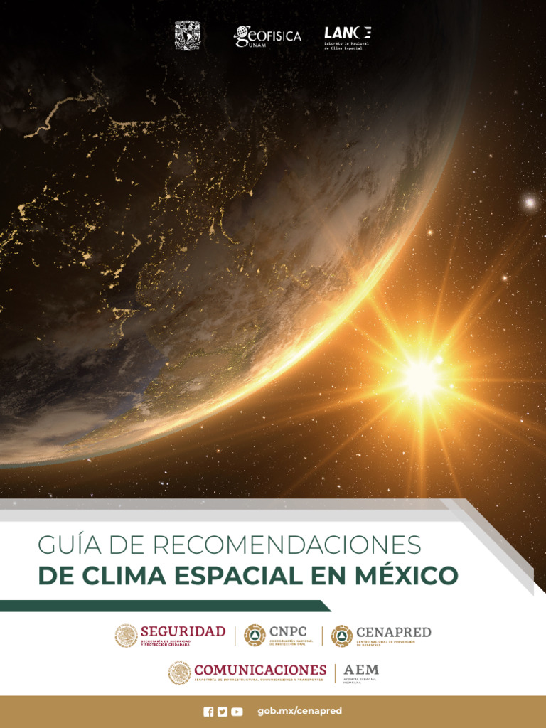 Guía de Clima Espacial en México | PDF | Defensa Civil | México