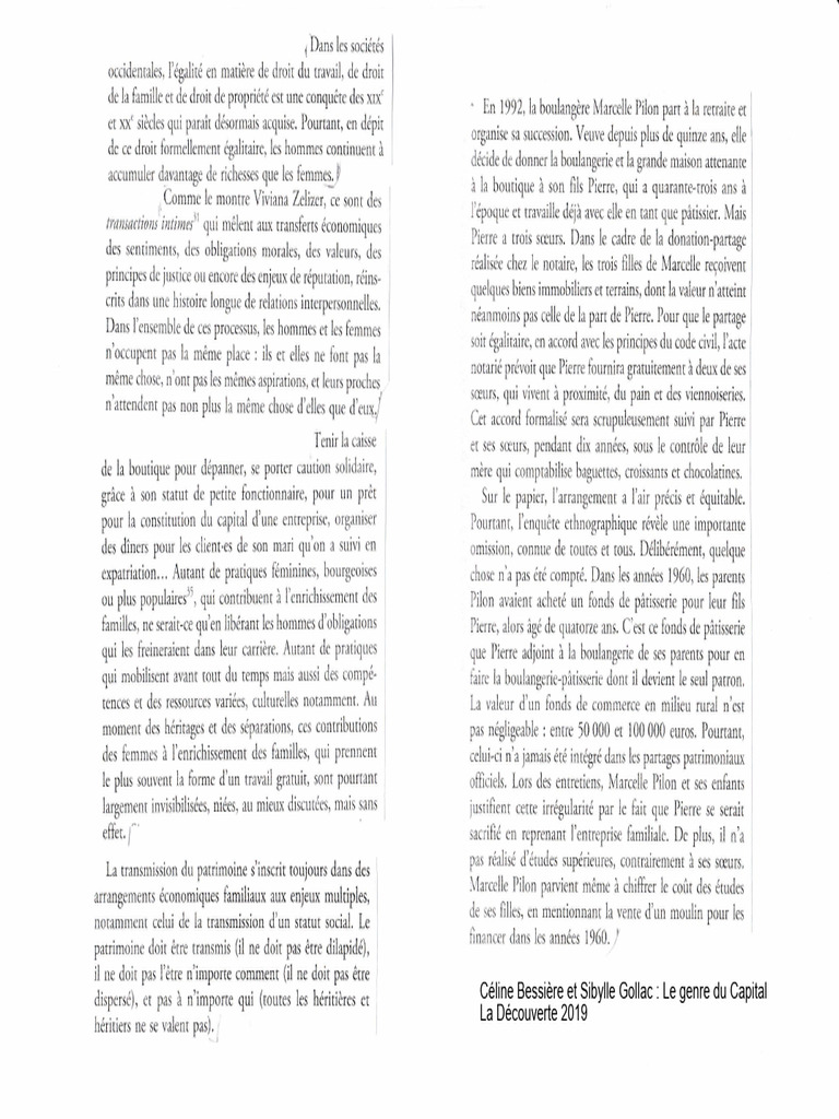 Texte BessiŠre, Gollac | PDF