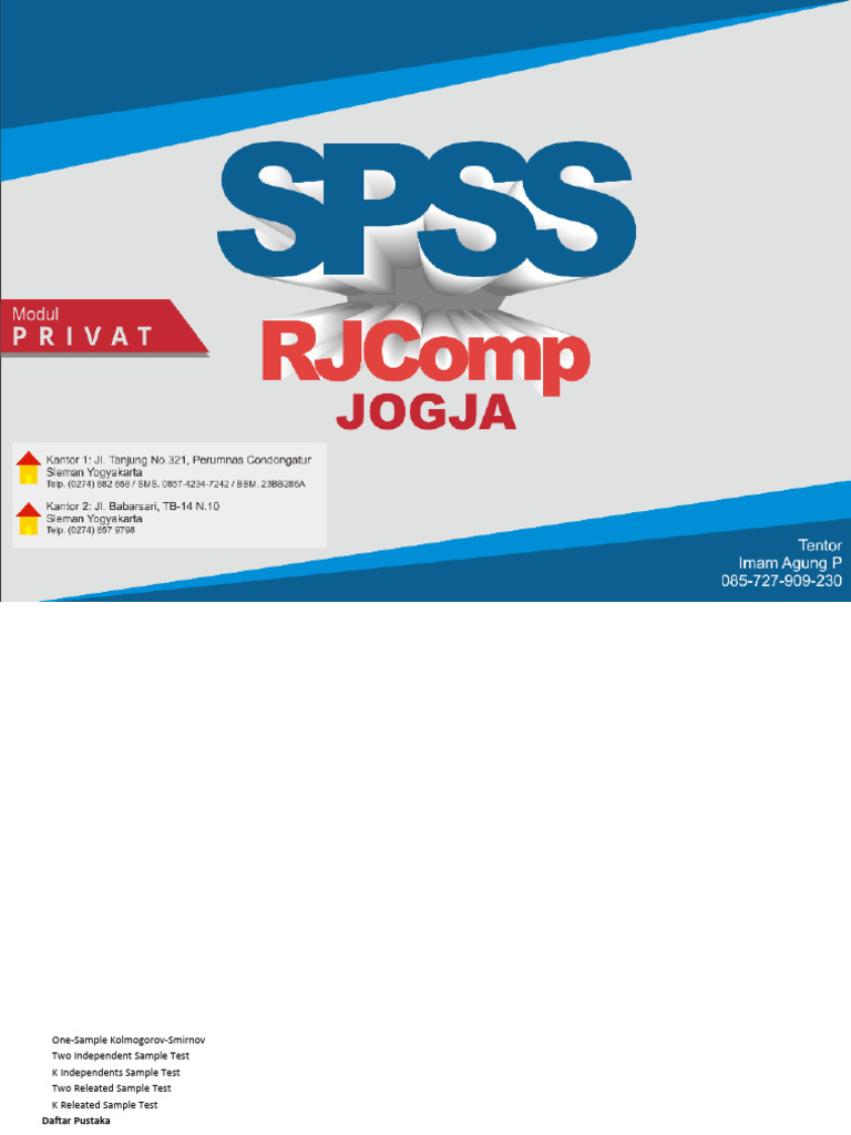 Modul Spss | PDF