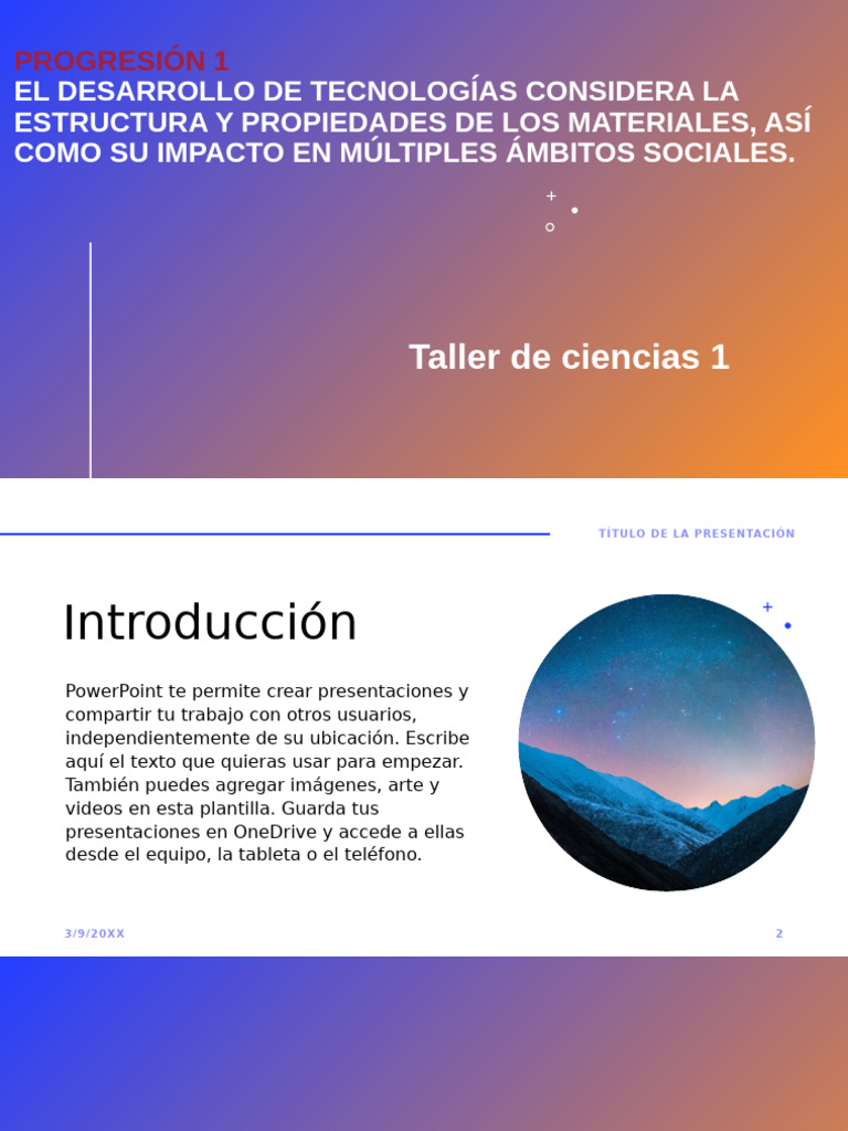 Progresión 1 | PDF