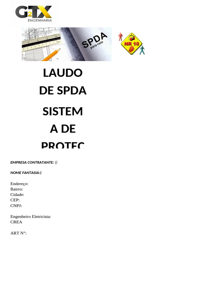 Modelo Laudo Spda | PDF