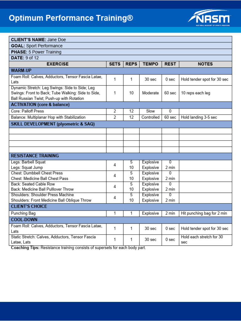 CPT7 Performance9 | PDF