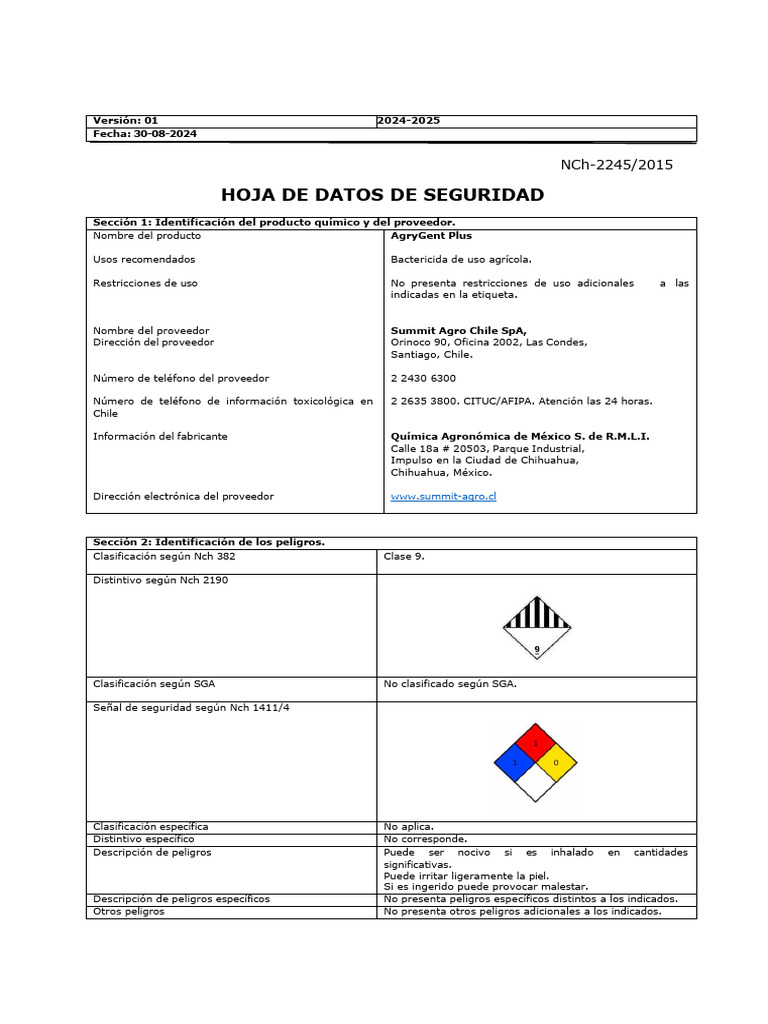 Agry Gent-Plus | PDF