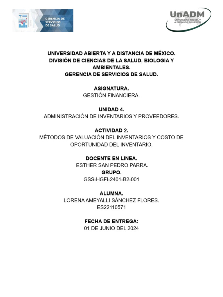 Hgfi U4 A2 Losf | PDF