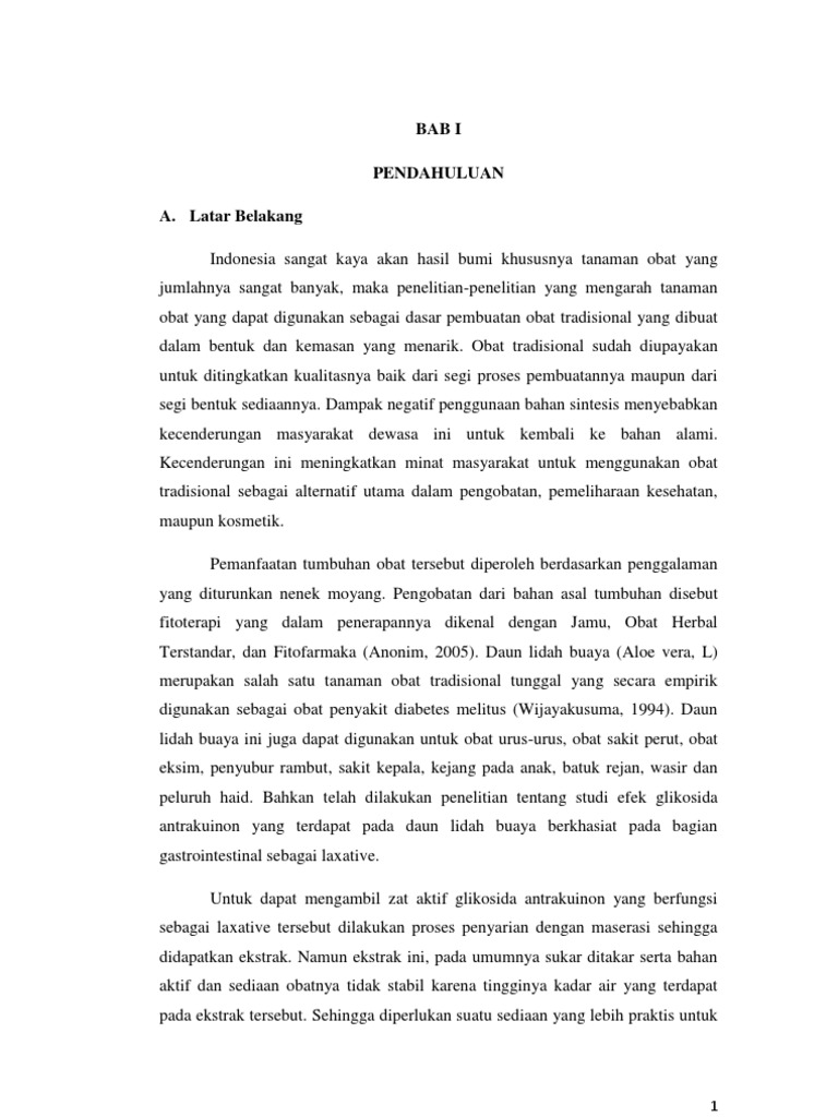 MKLH TBLT Kunyah Ekstrk Aloe Vera | PDF | Kesehatan Holistik