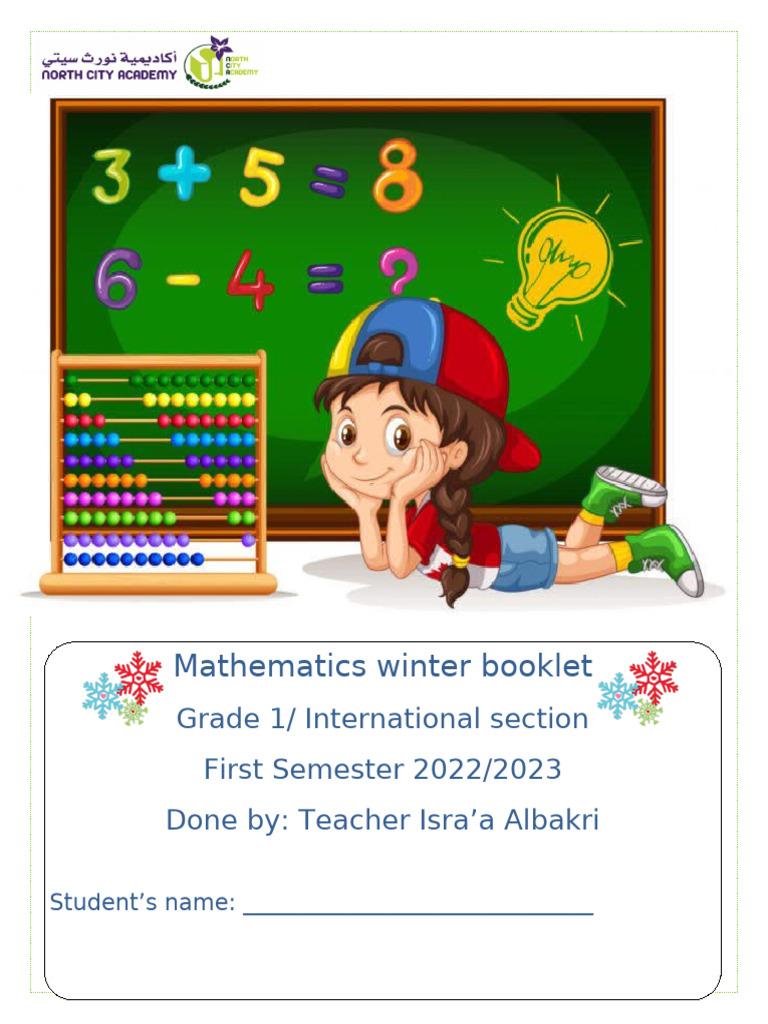 Winter Booklet (Mathematics) | PDF
