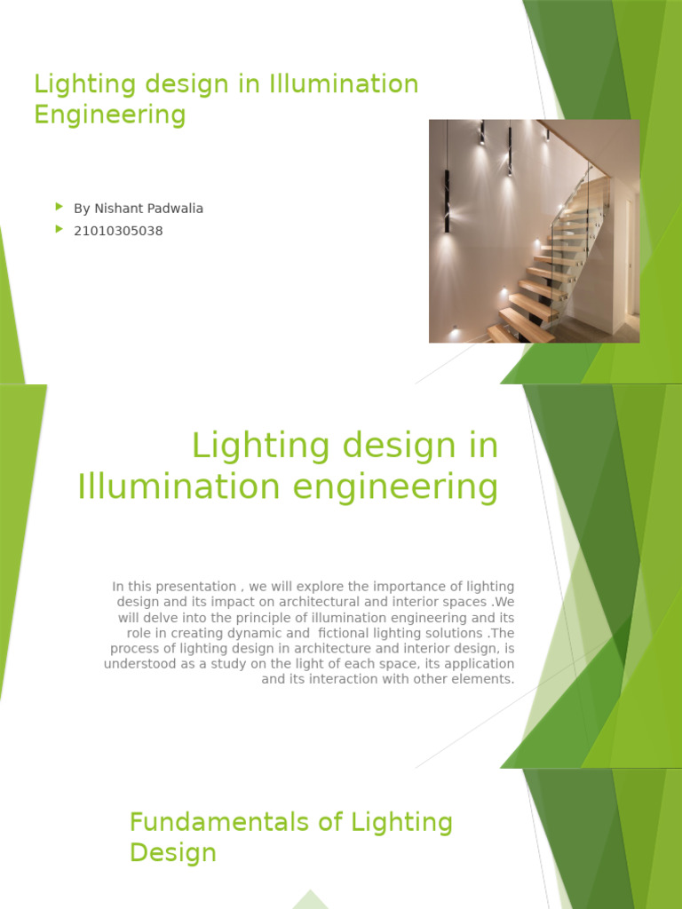 Lighting Design in Illumination Engineering [Autosaved] | PDF