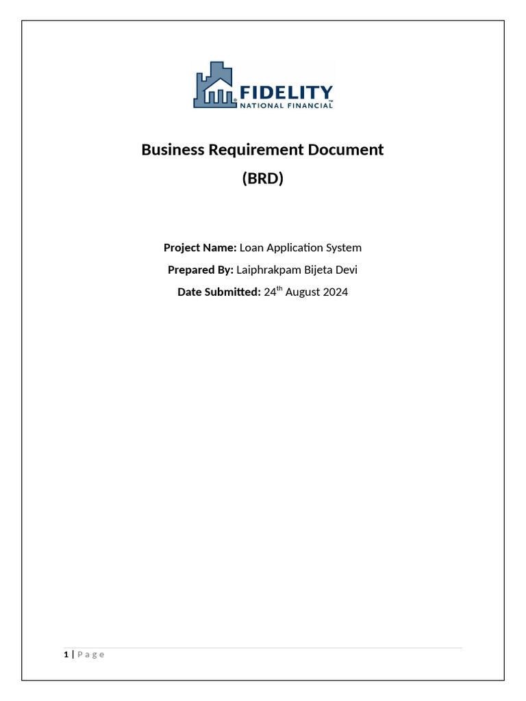 BRD, Use Case Diagram, Workflow Diagram | PDF
