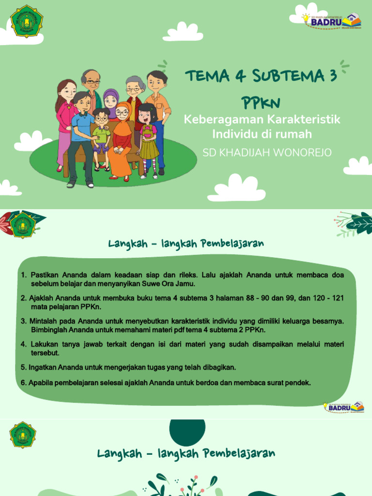 Tema 4 Subtema 3 PPKN | PDF