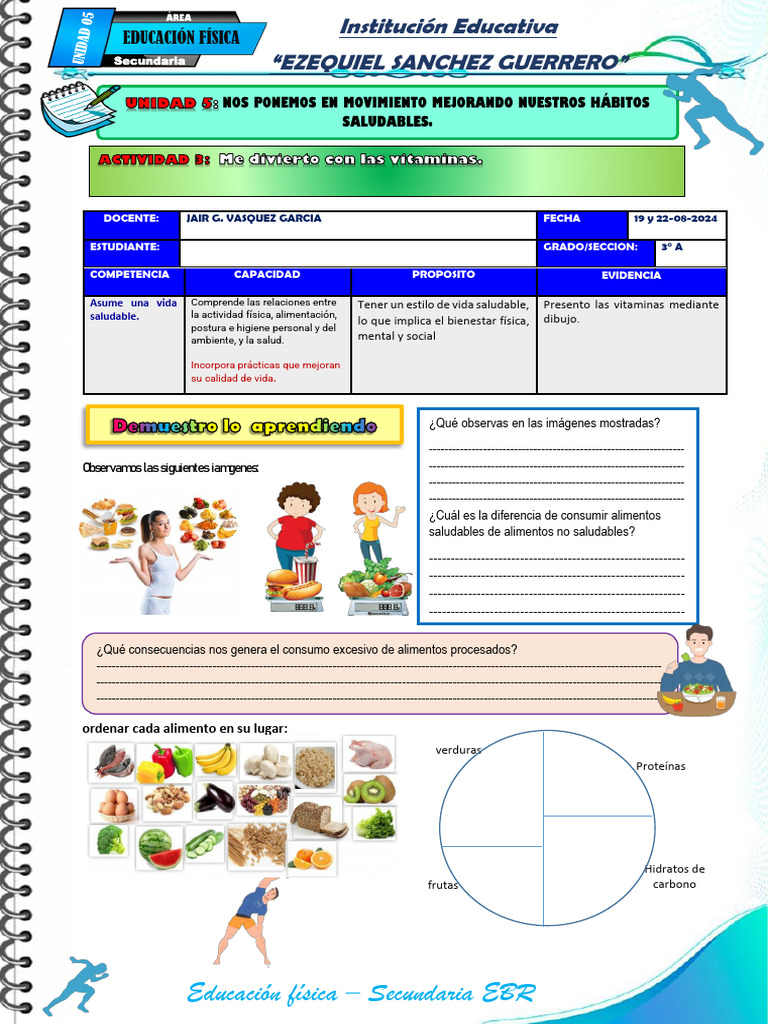 3º Act 3 E.fis U5 Sem3 | PDF