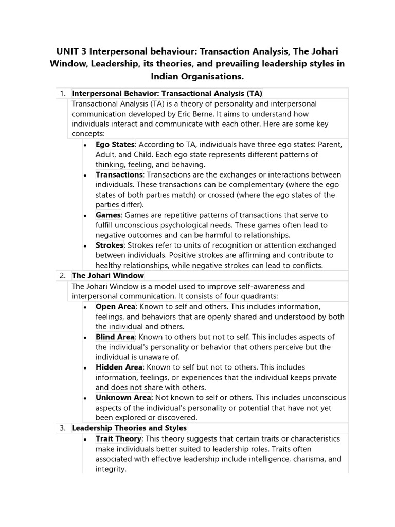 Organizational Behaviour Pdf