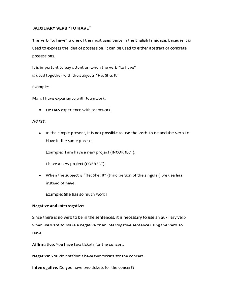 Material A1 Lesson 2 | PDF | Verb | Subject (Grammar)