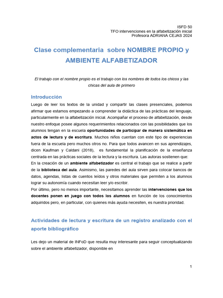 CLASE 2 TFO - 2024 AA y NP | PDF