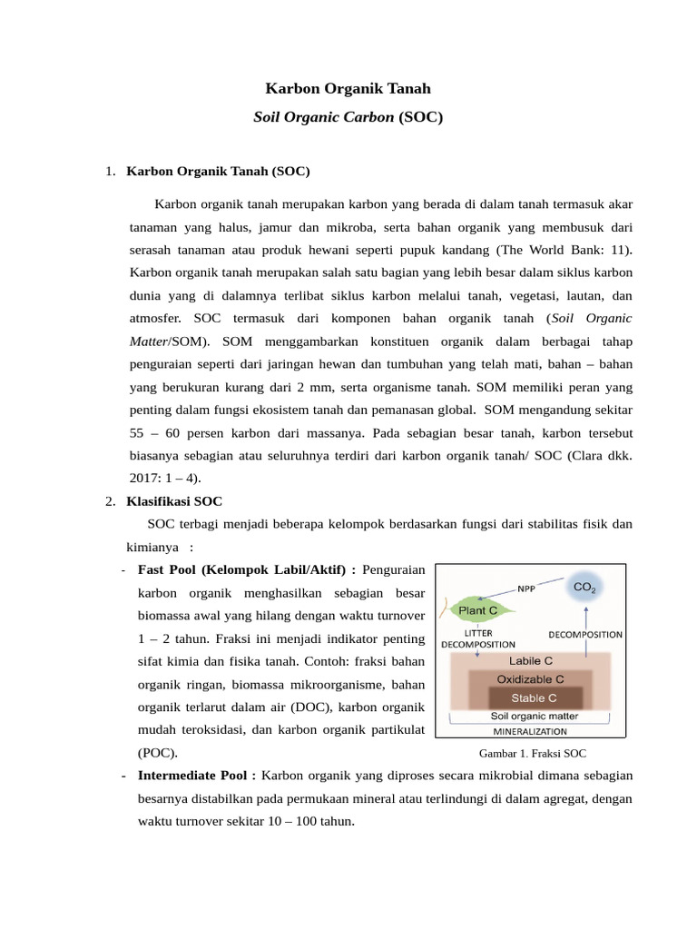 Karbon Organik Tanah | PDF