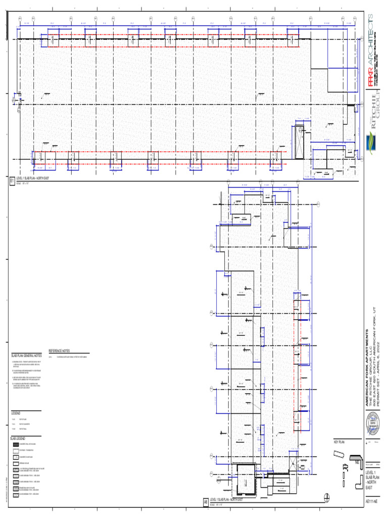 Páginas de AF III Apartments - Permit Set - Arch Combined | PDF