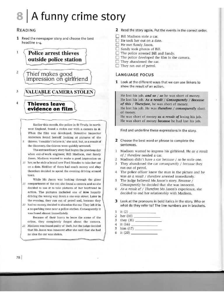 A Funny Crime Story | PDF