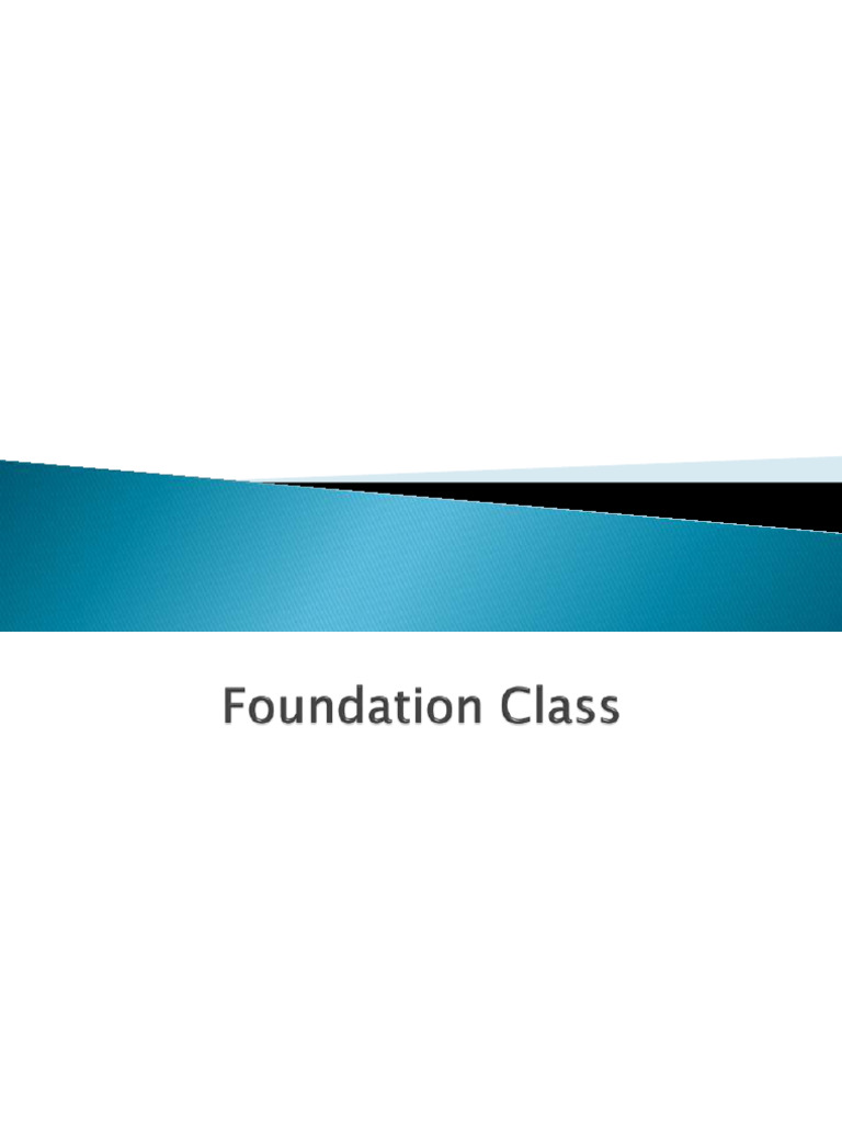 Foundation 1 | PDF | Adjective | Syntax