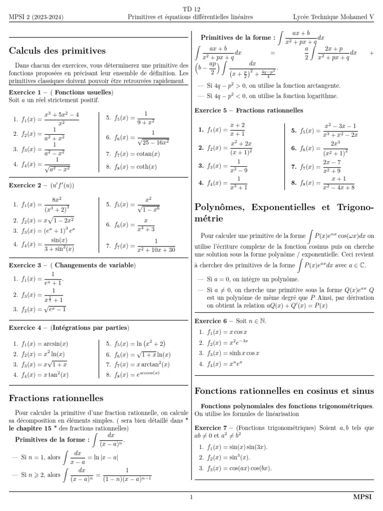 td10 Equa Diff | PDF