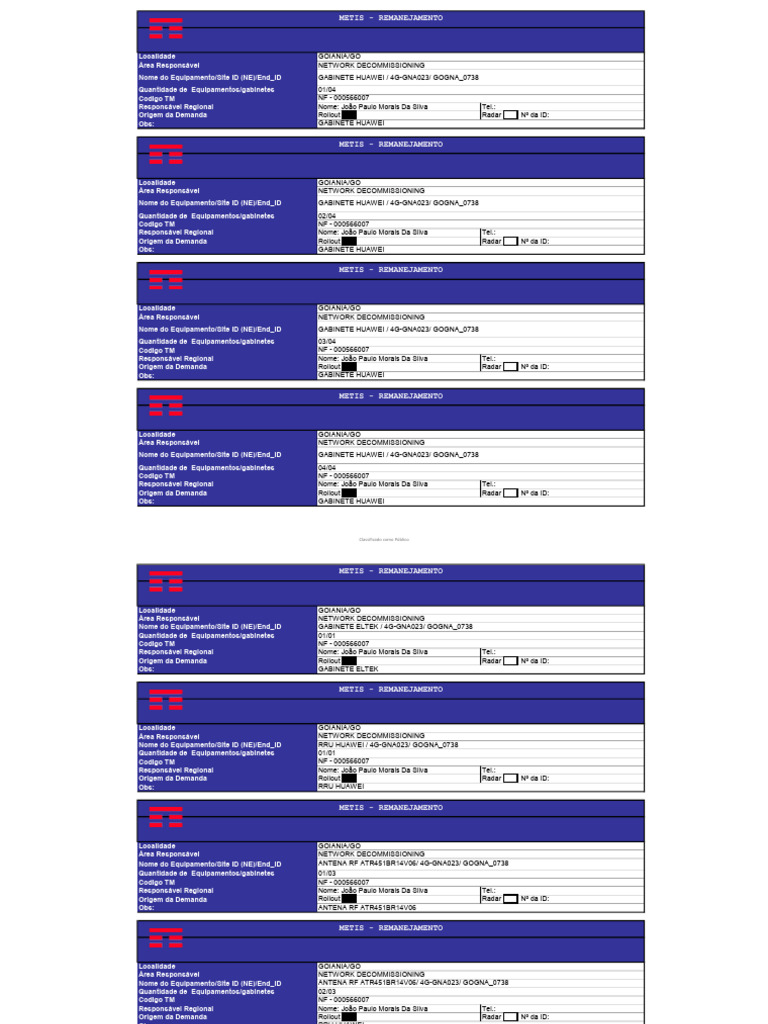 Etiqueta Gogna - 0738 | PDF