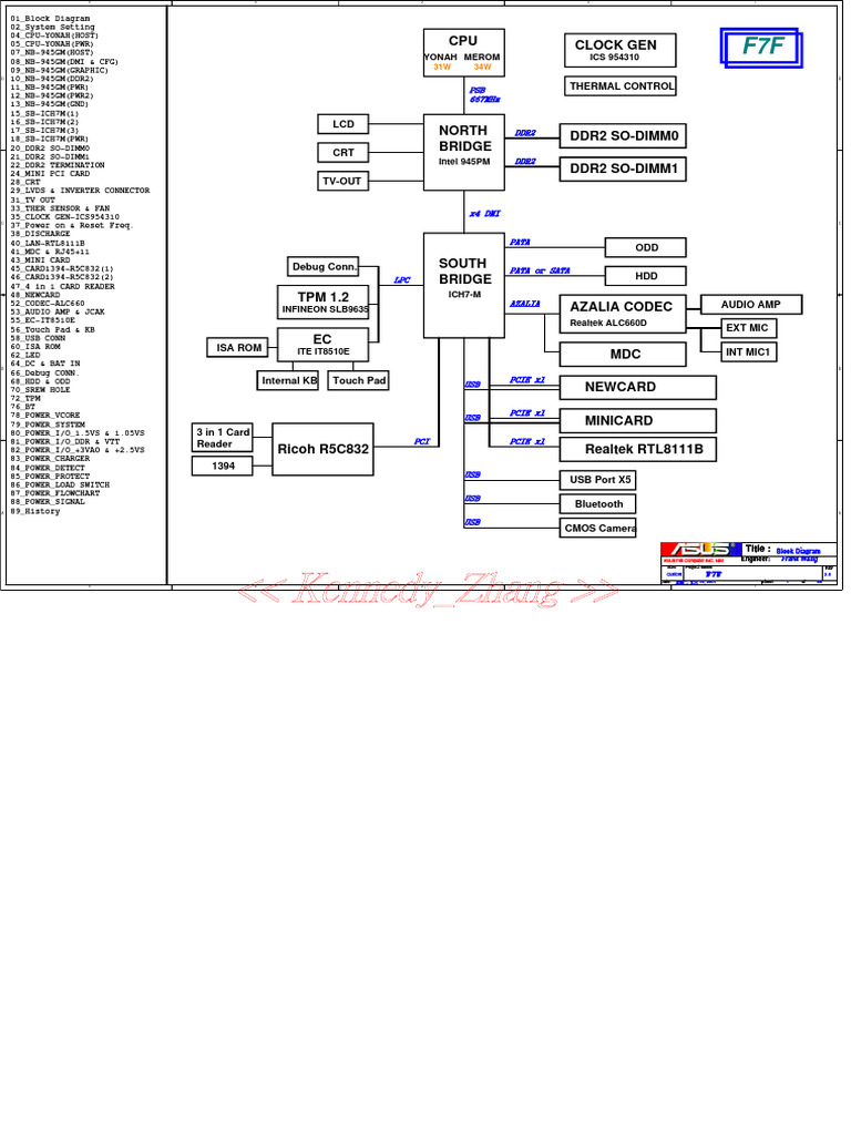 Asus F7F - R2.0. | PDF