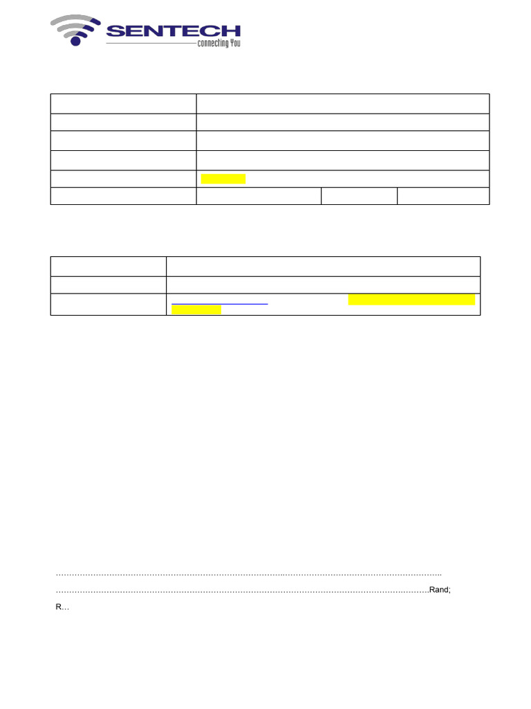 STG Filters Scope of Works | PDF