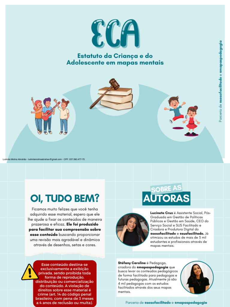 Eca Facilitado em 228 Mapas Mentais | PDF