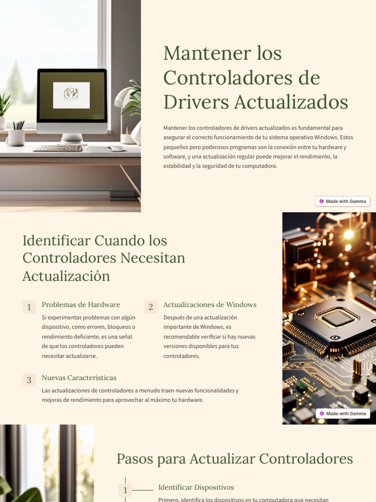 Mantener-los-Controladores-de-Drivers-Actualizados | PDF