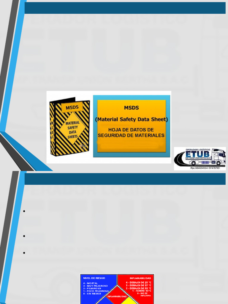 Etub - Hoja MSDS | PDF