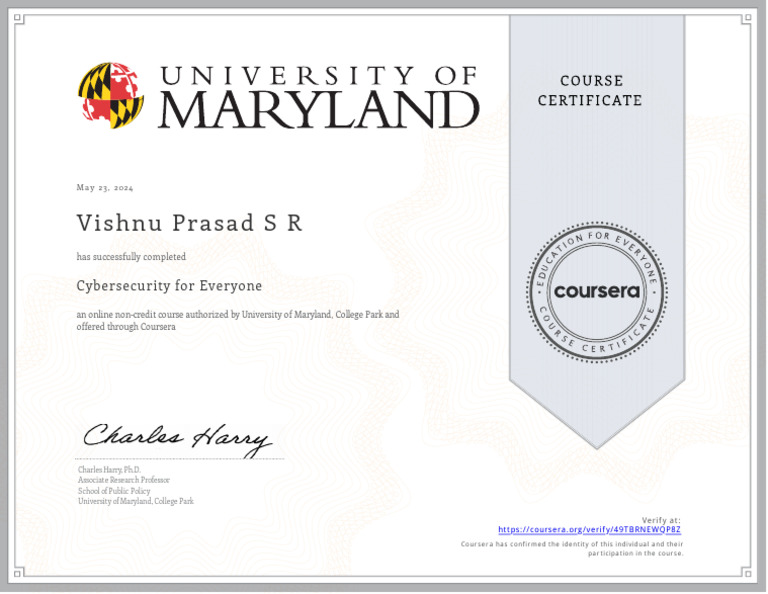 Coursera Cybersecurity Pdf