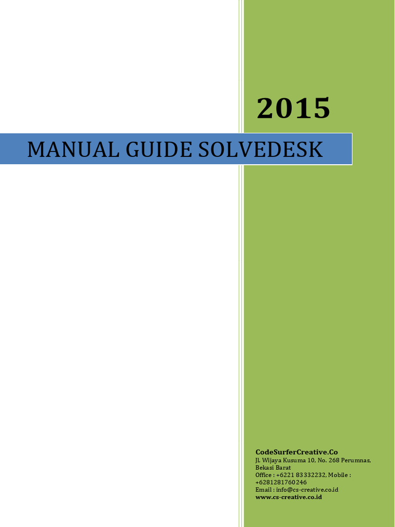 ManualWebHelpdesk UpdateCustomer | PDF | Computer Architecture | System Software