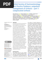 Decompensated Cirrhosis - An Update of The BSGBASL Admission Care Bundle | PDF | Cirrhosis ...