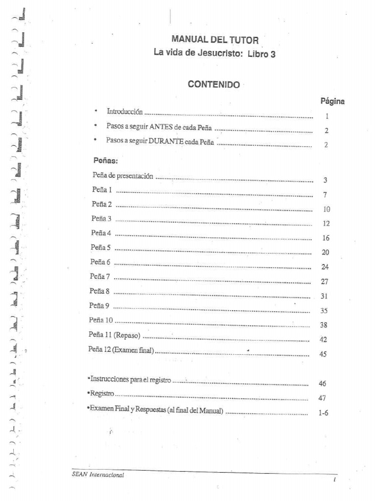 Tutor Libro 3 Compendio La Vida de Jesus | PDF