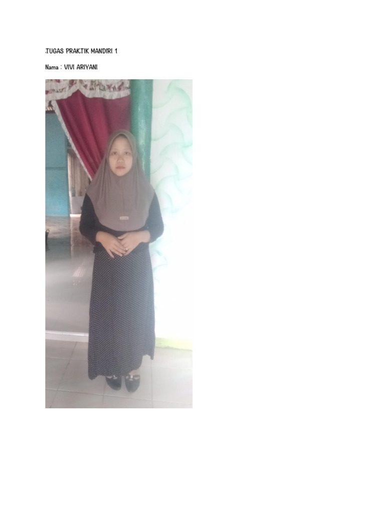 TPM 1 - VIVI Ariyani | PDF