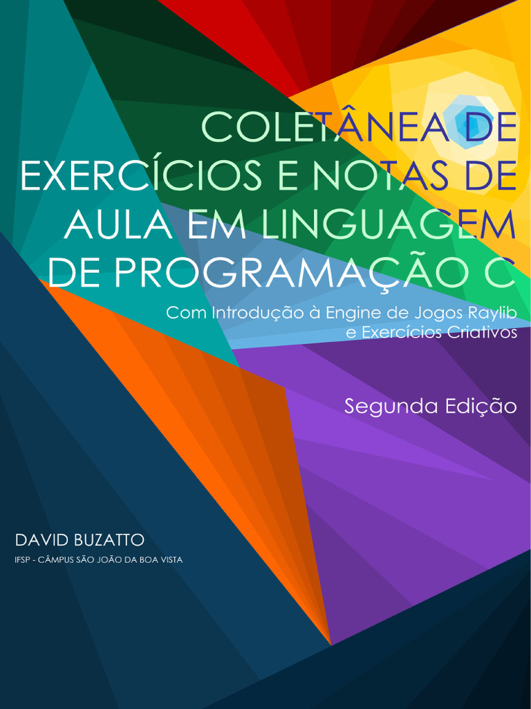 .Coletanea - De.exercicios.e.notas - De.aula - Em.linguagem - de.Programacao.C. .2ed | PDF