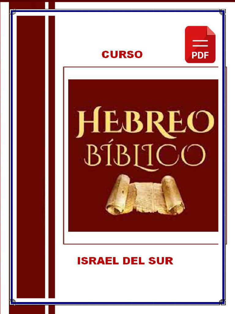 Hebreo Bíblico para Principiantes | PDF