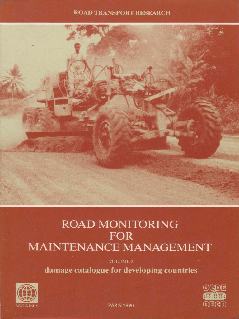 Road Monitoring For Maintenance Management V2 - WB (1990) | PDF