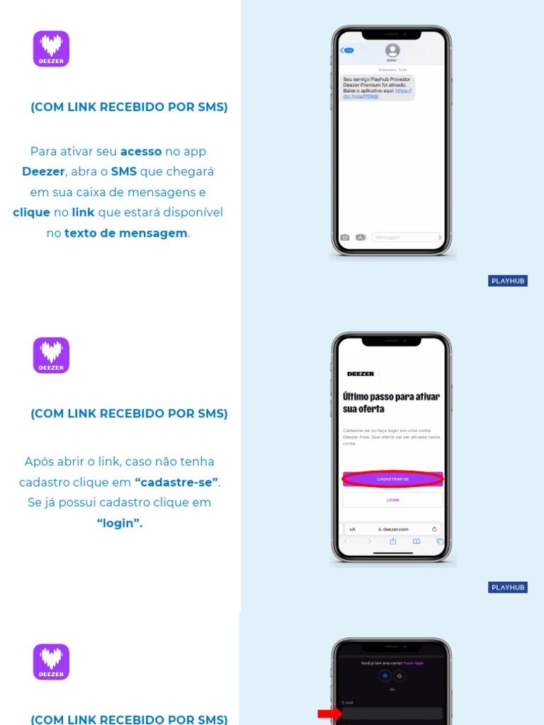 Deezer Link Recebido | PDF