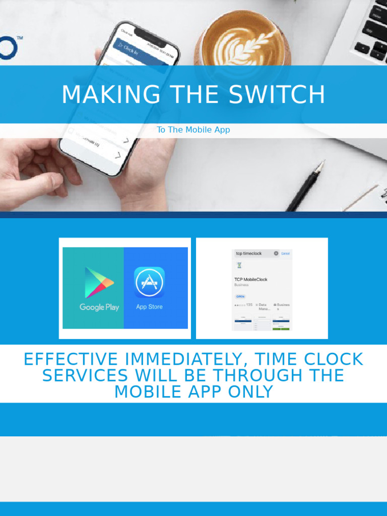 TCP Mobile Clock App | PDF