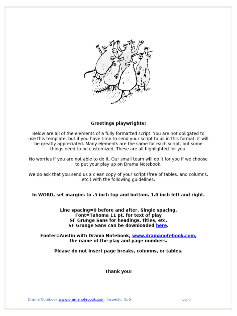 DN Script Template | PDF