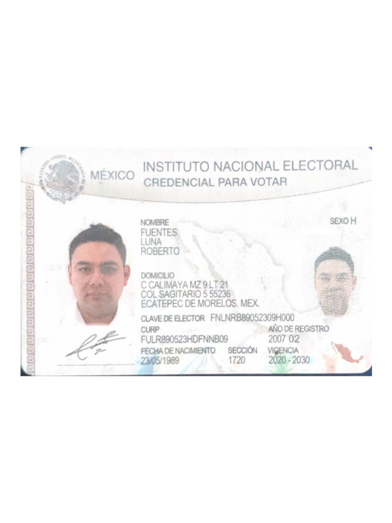 Credencial para Votar | PDF