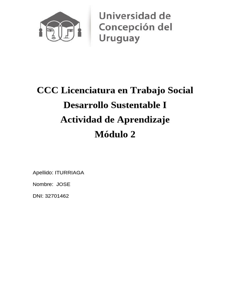 Actividad de Aprendizaje 2 - Plantilla para Actividad M2 | PDF