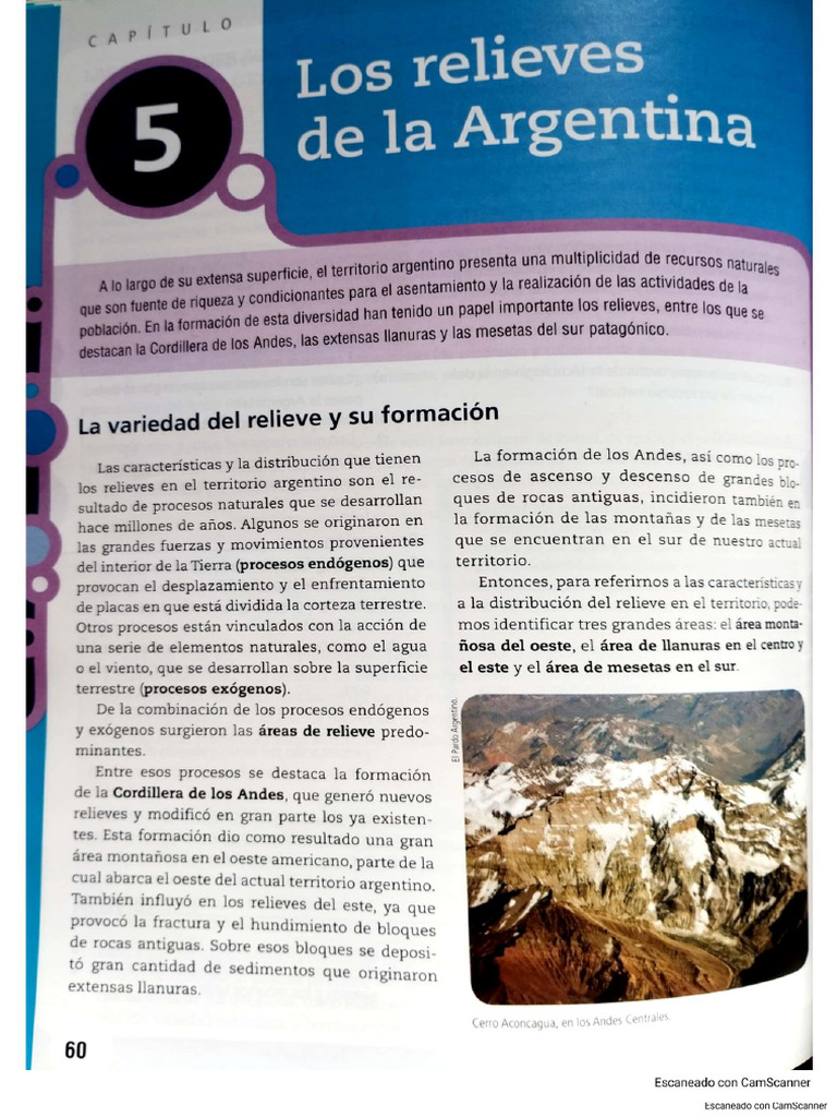 Relieves de Argentina(1) | PDF