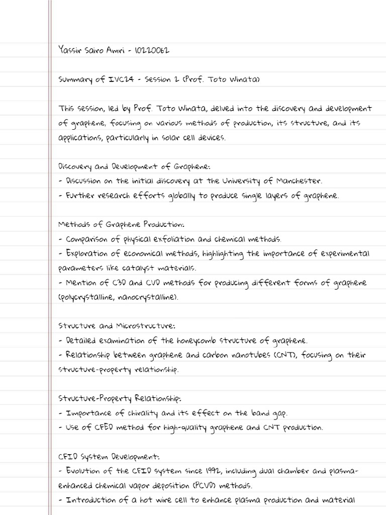 Summary Session 2 IVC | PDF