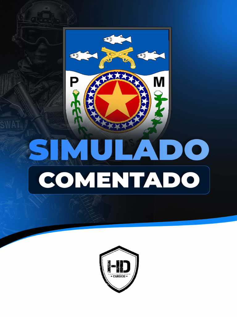 Simulado 1 - Pmal - HD Cursos | PDF