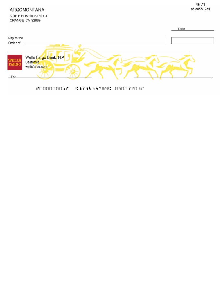 Wells Fargo Temp 2 | PDF