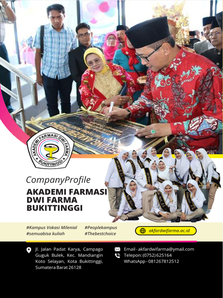 Company Profile - Premium 1 Akademi Farmasi Dwi Farma Bukittinggi | PDF