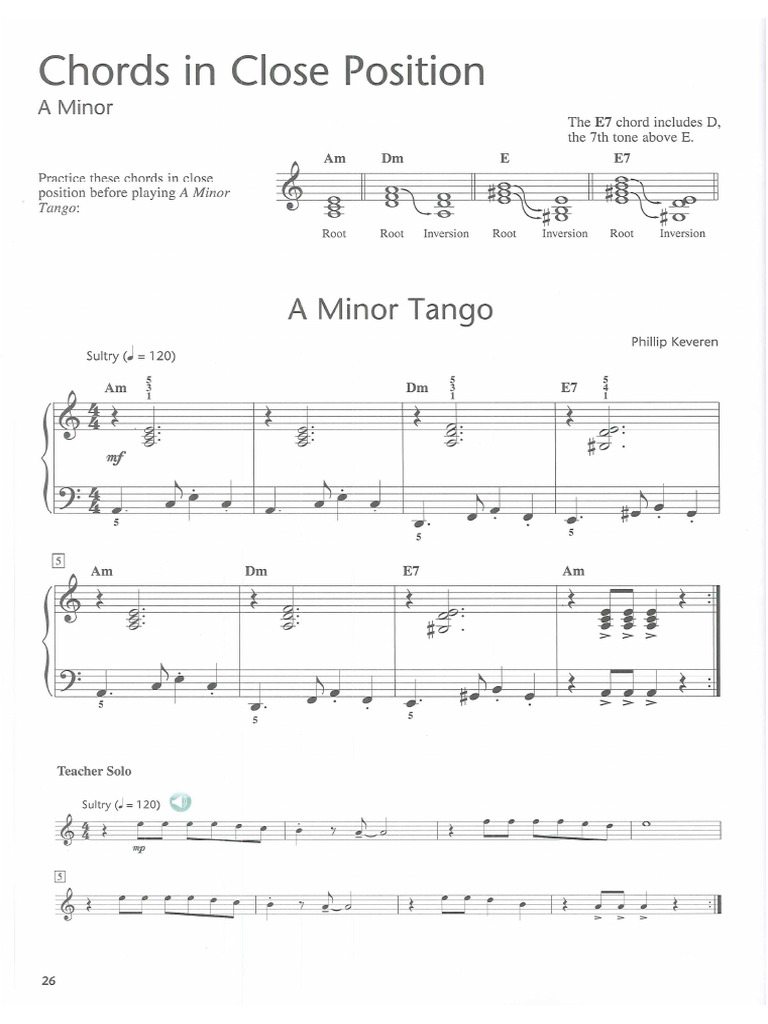 A Minor Tango | PDF