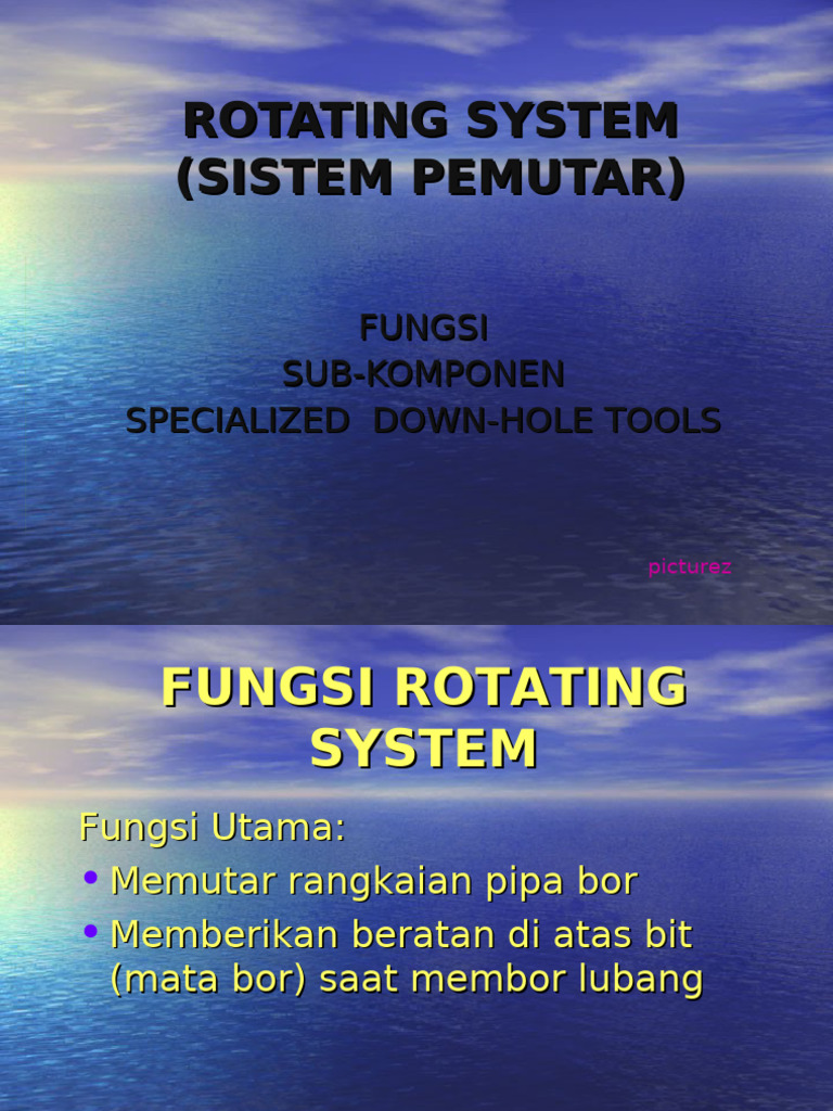 1.ROTATING SYSTEM-Vied - Finished | PDF