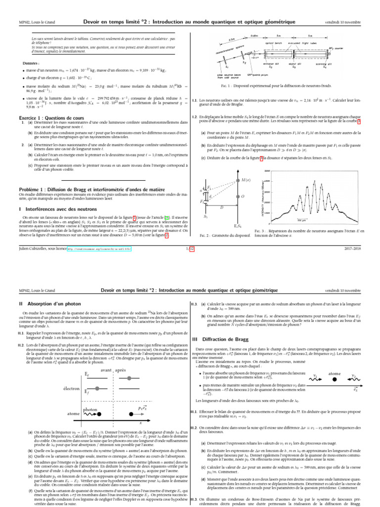 DS02 Optique MecaQ Complet | PDF